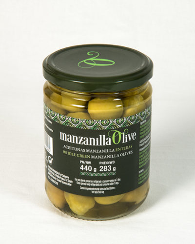 Whole Green Manzanilla Olives - Manzanilla Olive
