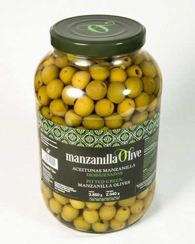 Pitted Green Manzanilla Olives - Manzanilla Olive